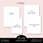 Printable Moon Journal and Planner Undated - CreativeArtnSoul