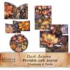 Dark Autumn Printable Junk Journal Mega Kit - Creative ArtnSoul