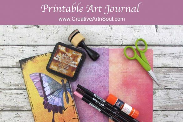 How to make a Simple Printable Writing Journal + Free Printable Journal ...