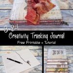 An Art Journal Page: In the Space Between Thoughts | Creative ArtnSoul ...