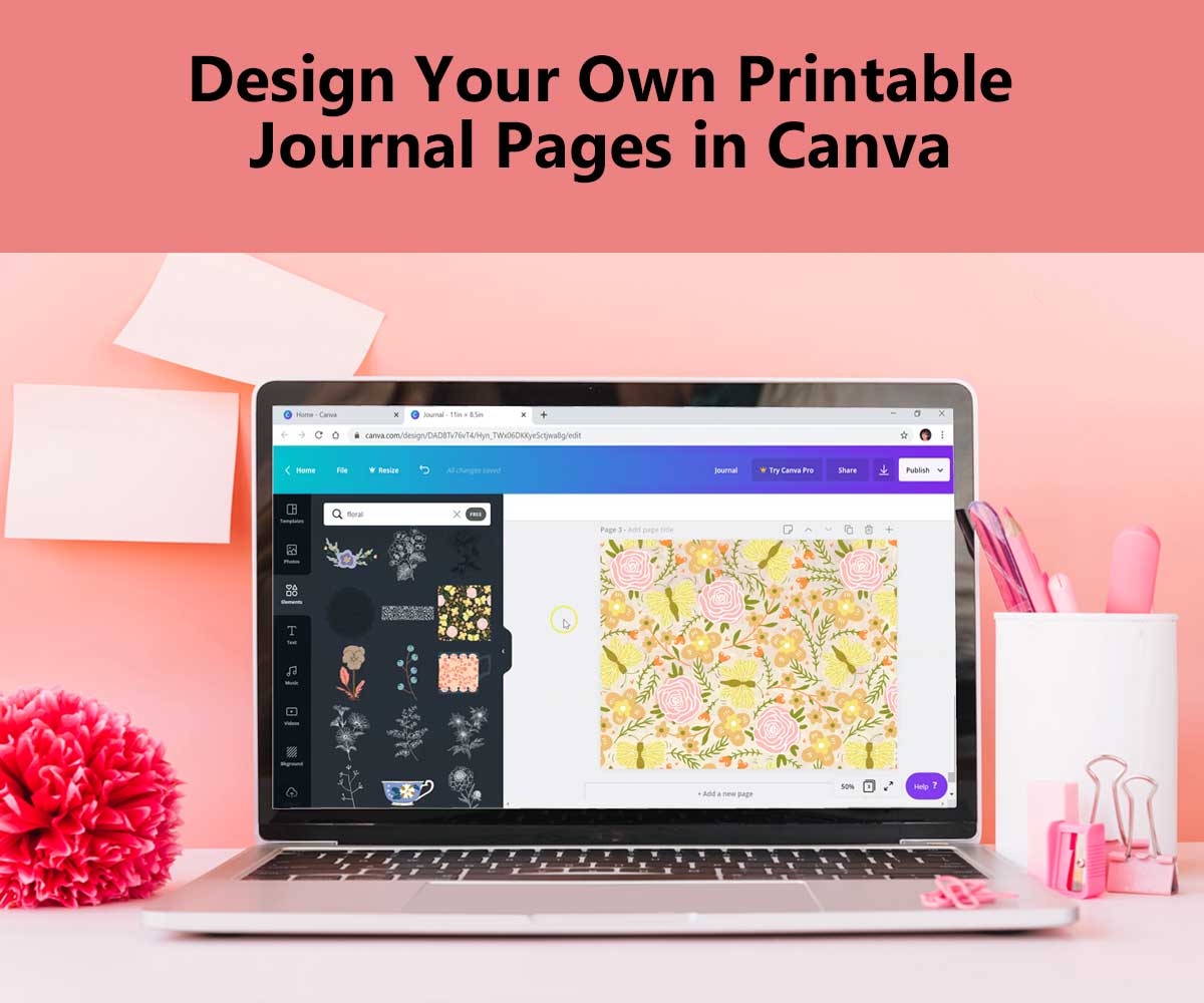 Design Your Own Printable Junk Journal Pages In Canva Creative ArtnSoul Design Your Own Printable Junk Journal Pages In Canva Creative ArtnSoul